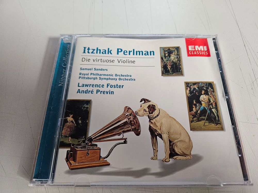 Itzhak Perlman - CD - Die virtuose Violine - Foster/Previn (Gebraucht ...