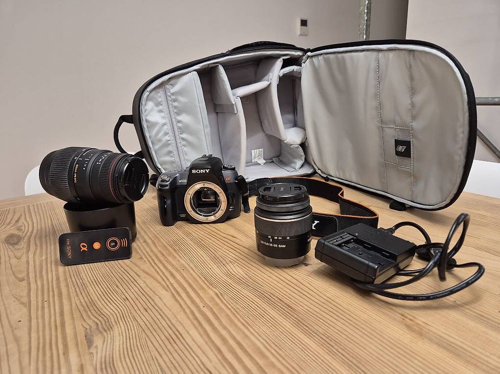 Sony Alpha 550 inkl. Sigma AP0 DG 70-300 (Gebraucht) in Rütihof für CHF ...