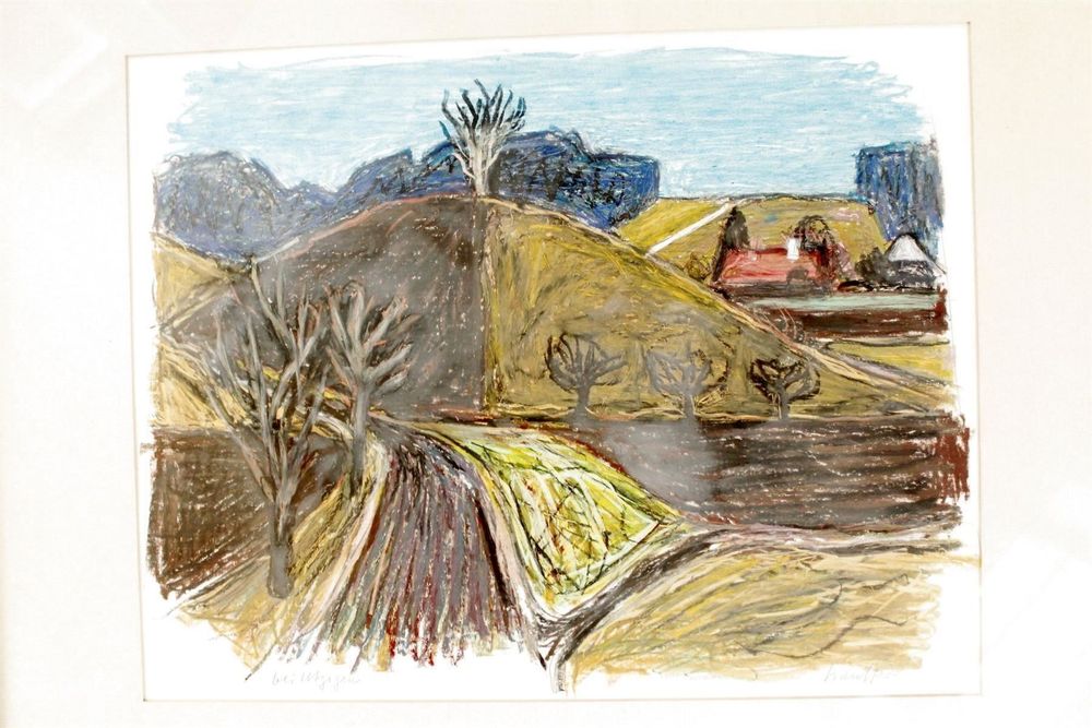 FRED STAUFFER (Swiss, 1892-1980) Bei Utzigen, Fettkreide (Gebraucht) in Bern für CHF 472 – mit ...