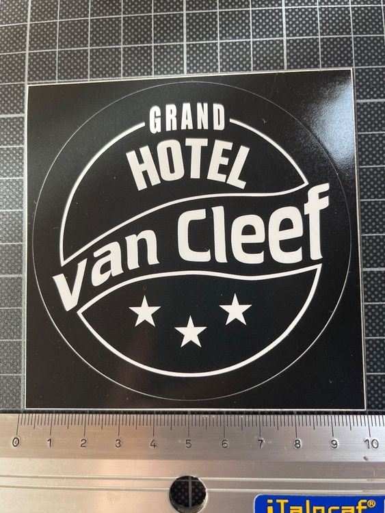 Grand Hotel van Cleef GHvC Sticker Indie Rock Hardcore Punk (Neu ...