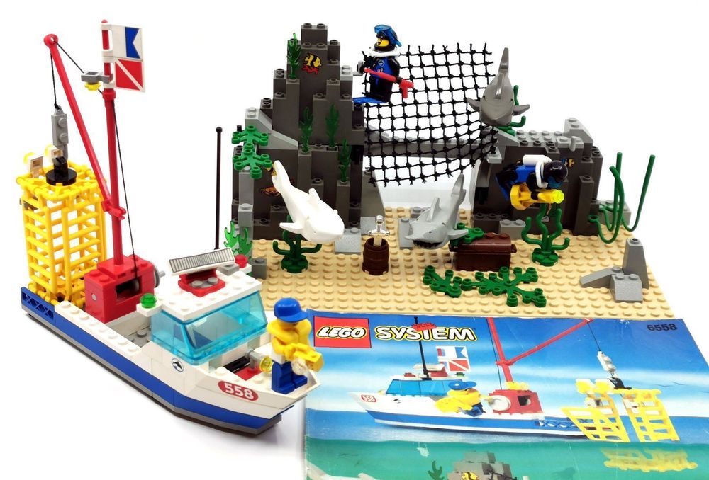 Lego Shark Cage Cove 6558 mit Anleitung | Kaufen auf Ricardo
