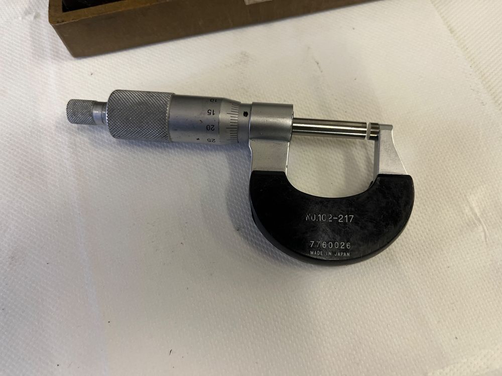 Micrometer Mitutoyo 0-25mm | Kaufen auf Ricardo