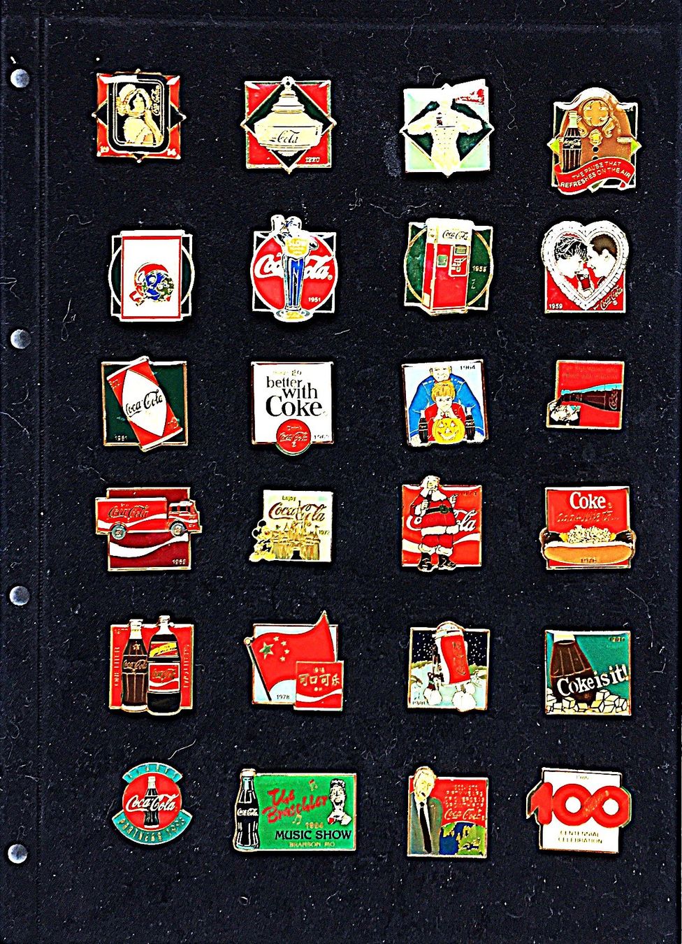Coca-Cola Pins Sammlung, Raritäten aus aller Welt! (Gebraucht) in ...