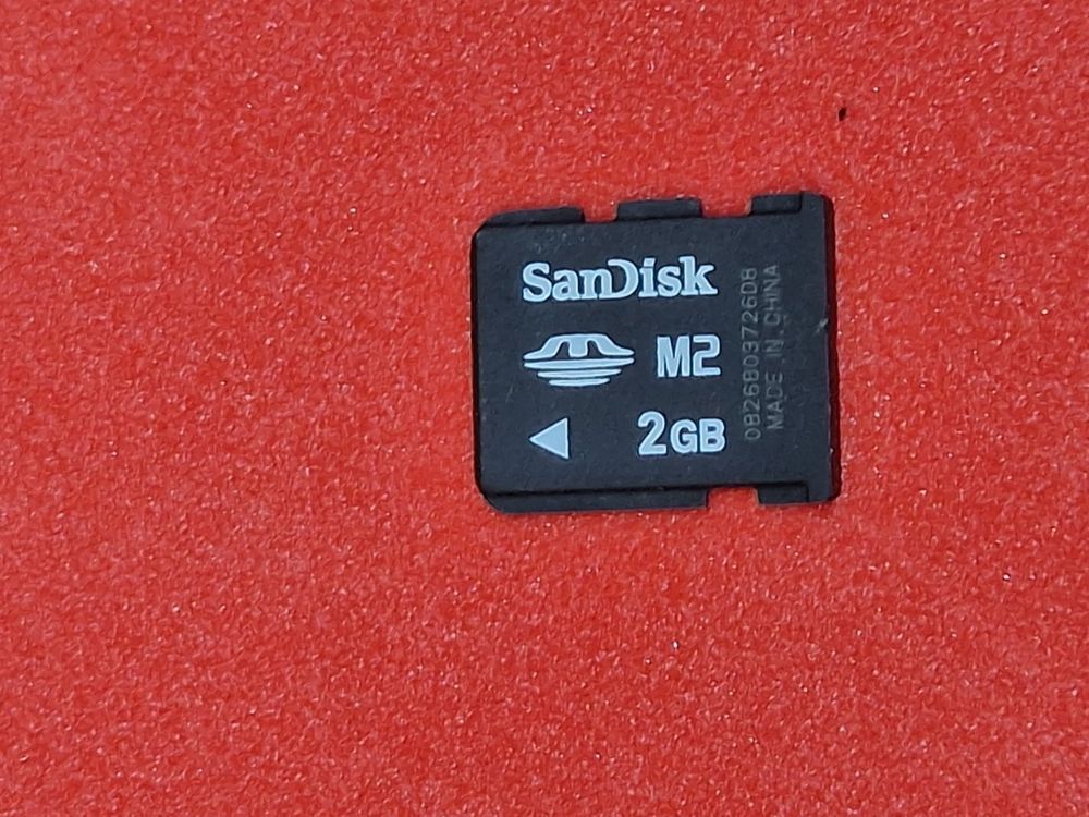M2 Memory Card 2GB (Gebraucht) in Uster für CHF 3 – mit Lieferung auf ...