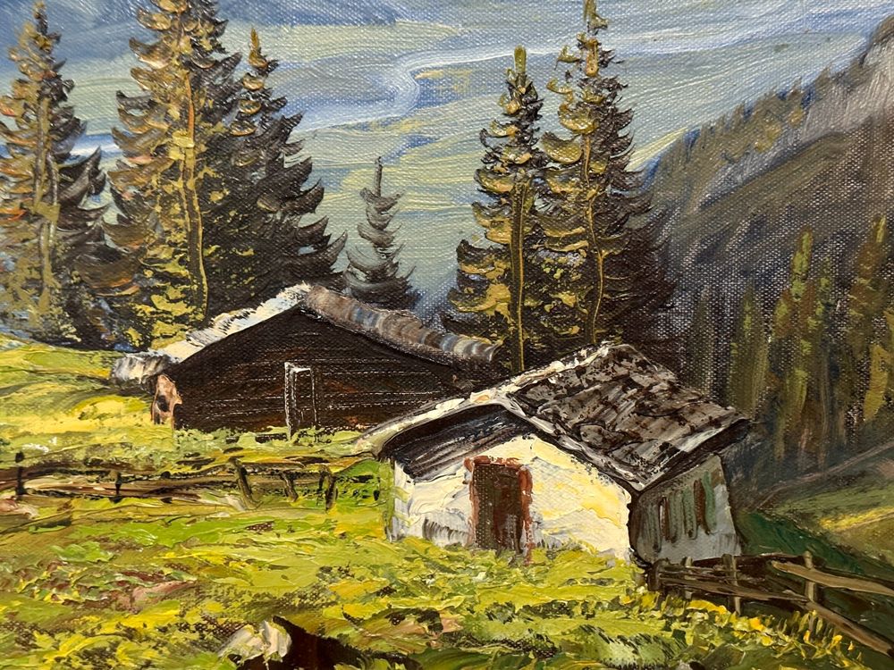 EMIL FREI (1882-1955) Paysage "Le Rhône" huile sur toile | Kaufen auf ...