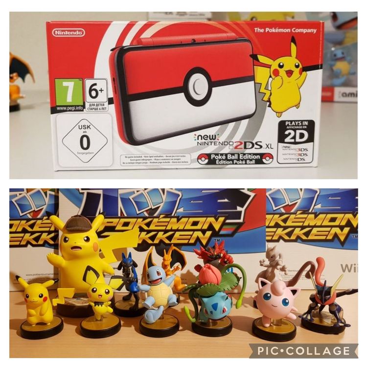 New Nintendo 2DS XL inkl. 11 amiibo (Neu (gemäss Beschreibung)) in ...