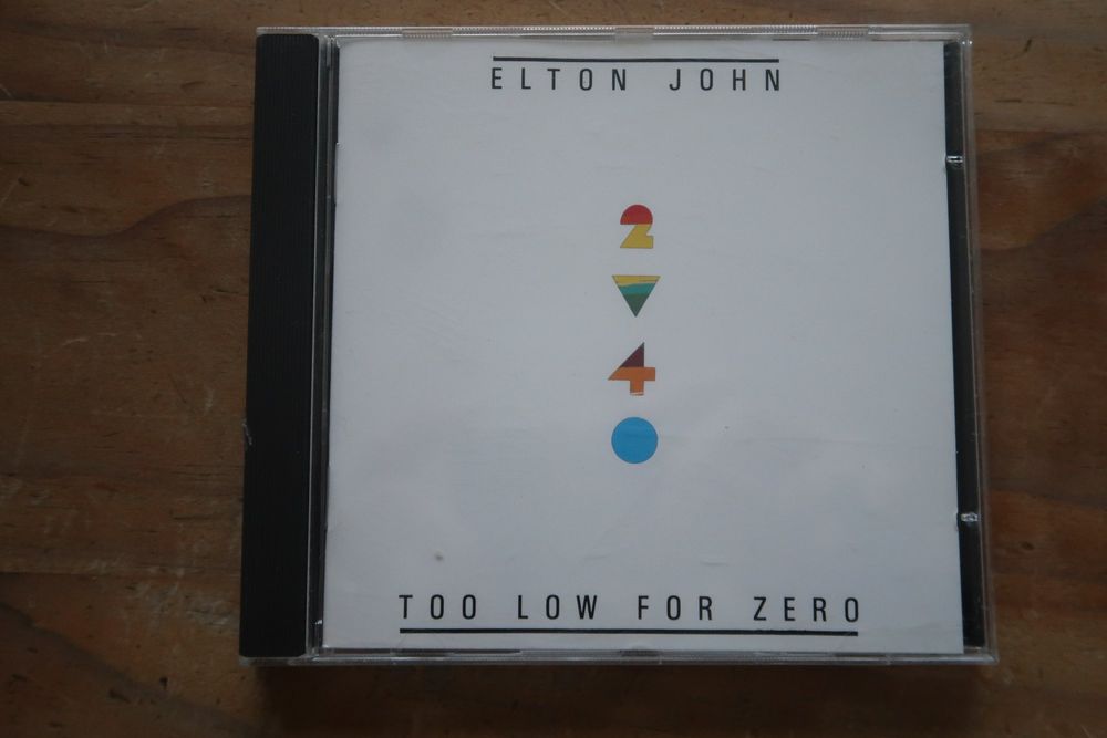 ELTON JOHN - TOO LOW FOR ZERO - CD (Gebraucht) in Basel für CHF 4 – mit ...