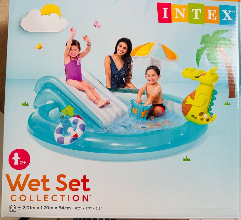 NEU Piscine Intex Wet Set Collection / Pataugeoire 2+ (Neu und ...
