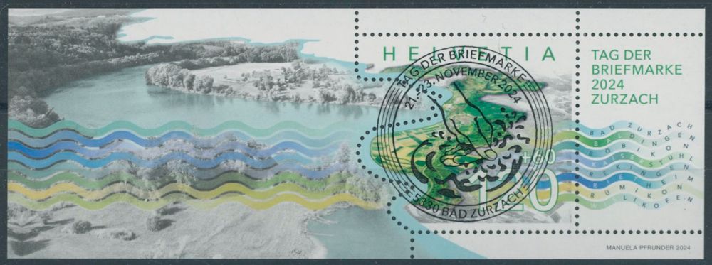 2024 - Tag der Briefmarke - Block - Sonder Stempel Voll (Gebraucht) in ...