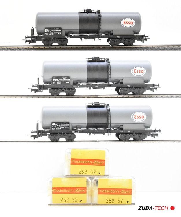 3x Liliput Kesselwagen der SBB H0 GS mit OVP (Gebraucht) in St. Gallen für CHF 36 – mit ...