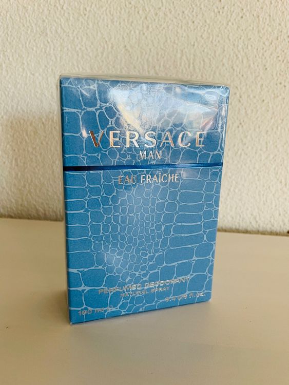 Versace Eau Fraîche Deodorant Spray Flacon Homme 100ml NEU (Neu und ...