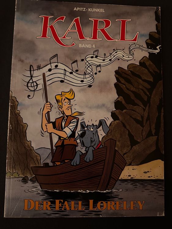 SELTENER COMIC KARL NR.4 - DER FALL LORELEY - APITZ - KUNKEL (Gebraucht ...