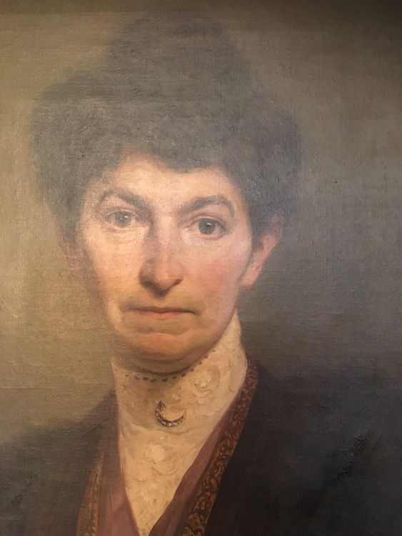 Oelgemälde von Hans Bachmann (1852-1917) "Frauenbildnis" | Kaufen auf ...