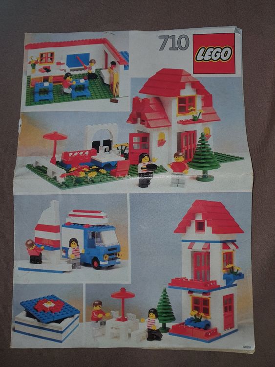 LEGO Bauanleitung 710 aus 80er (Defekt) in Au ZH für CHF 0.5 – mit ...