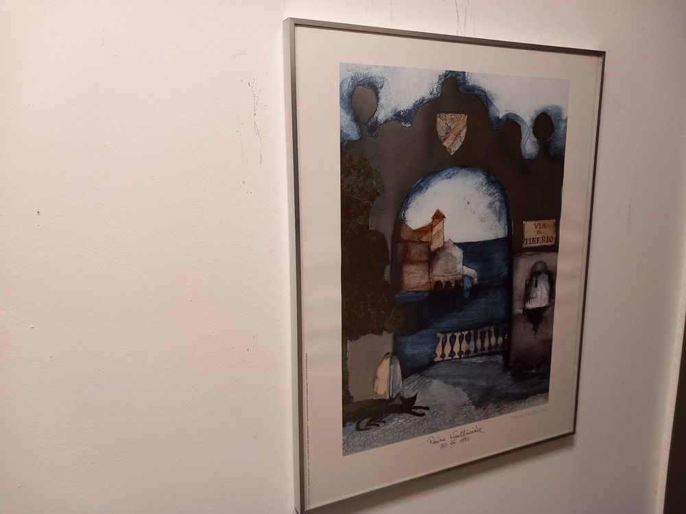 ROSINA WACHTMEISTER " VIA DI TIBERIO " persönlich signiert!! | Acheter sur Ricardo