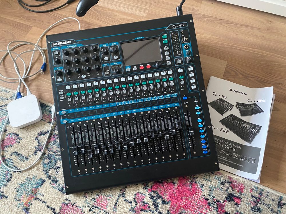 Allen & Heath QU-16 Digital Mixer inkl. Transporttasche (Gebraucht) in ...