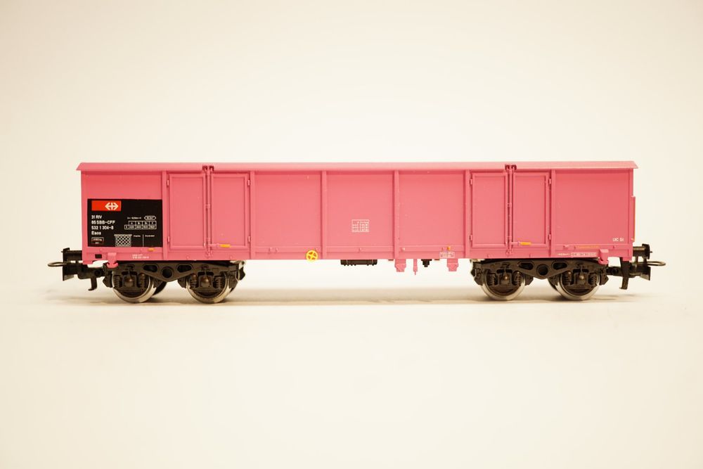 8∂ Märklin 4718 SBB Hochbordwagen Eaos pink (Gebraucht) in Uetendorf ...
