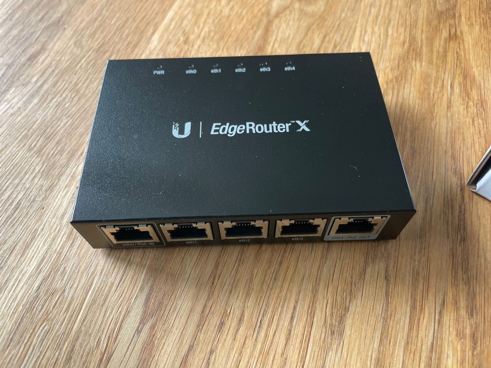 Ubiquiti EdgeRouter X (Gebraucht) in Gipf-Oberfrick für CHF 29 – mit ...