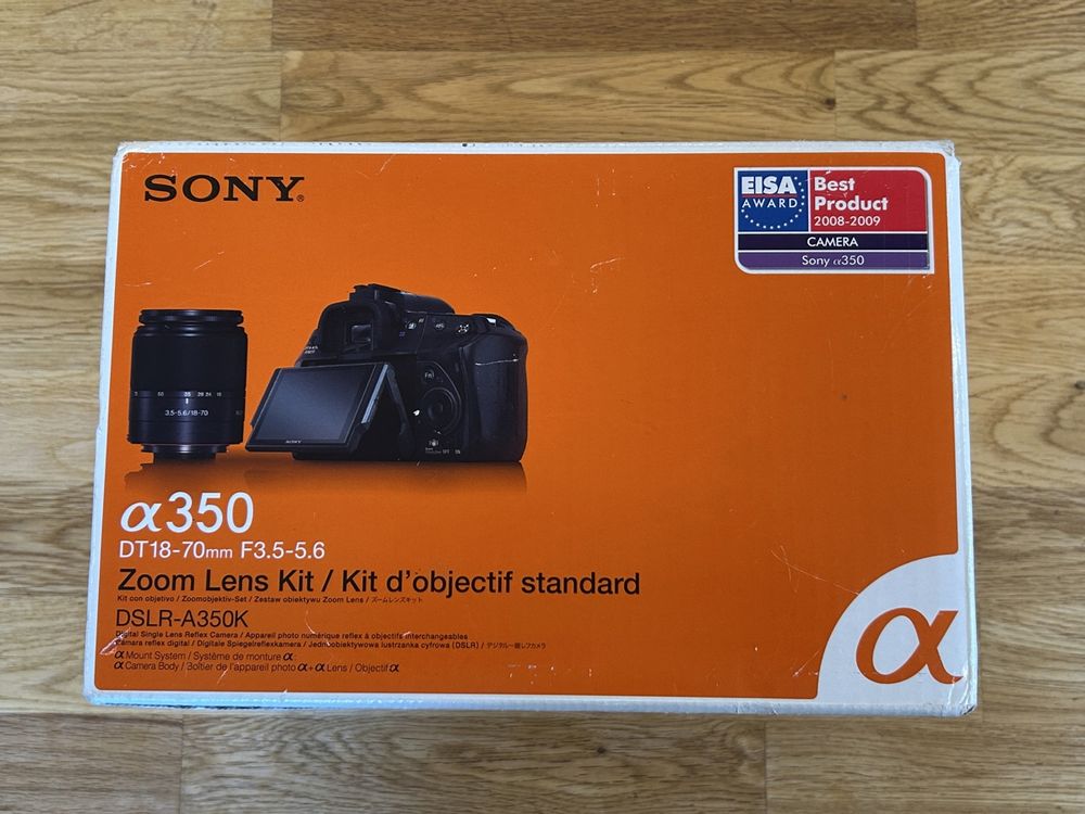 Sony Alpha 350 DSLR Kamera | Kaufen auf Ricardo