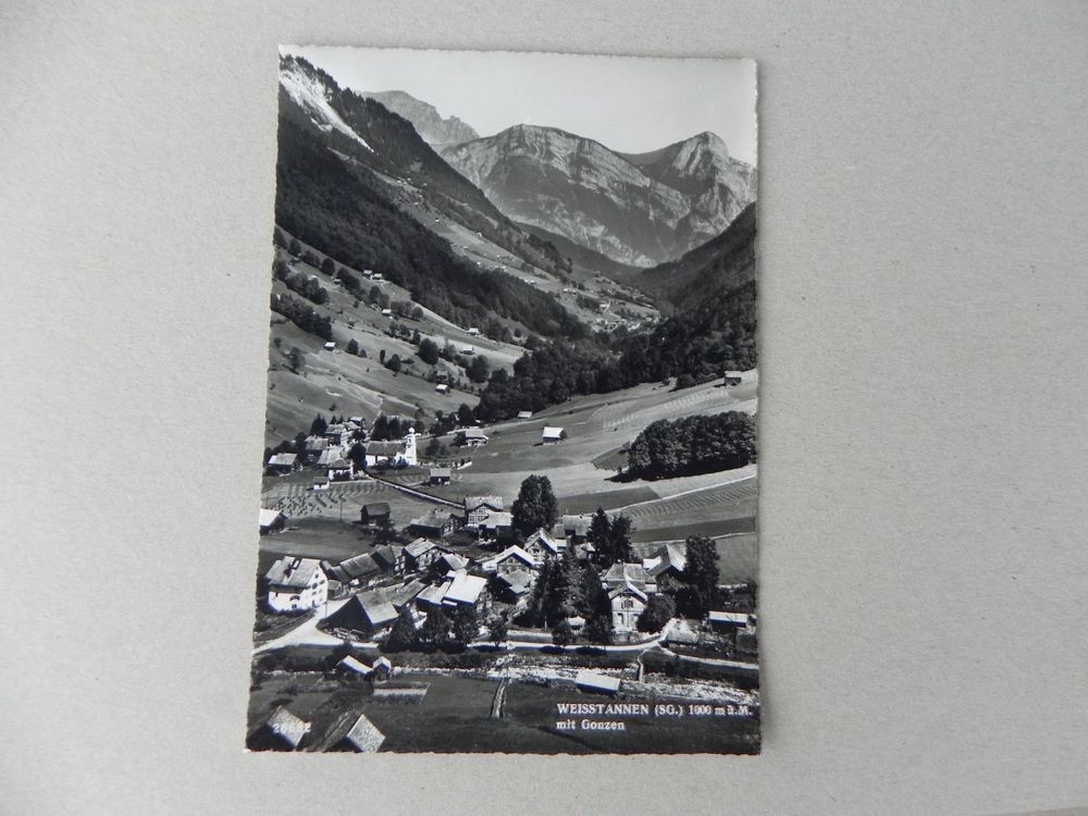 Ansichtskarte Weisstannen St.Gallen 1965 (Gebraucht) in Siebnen für CHF 12.6 – mit Lieferung auf ...