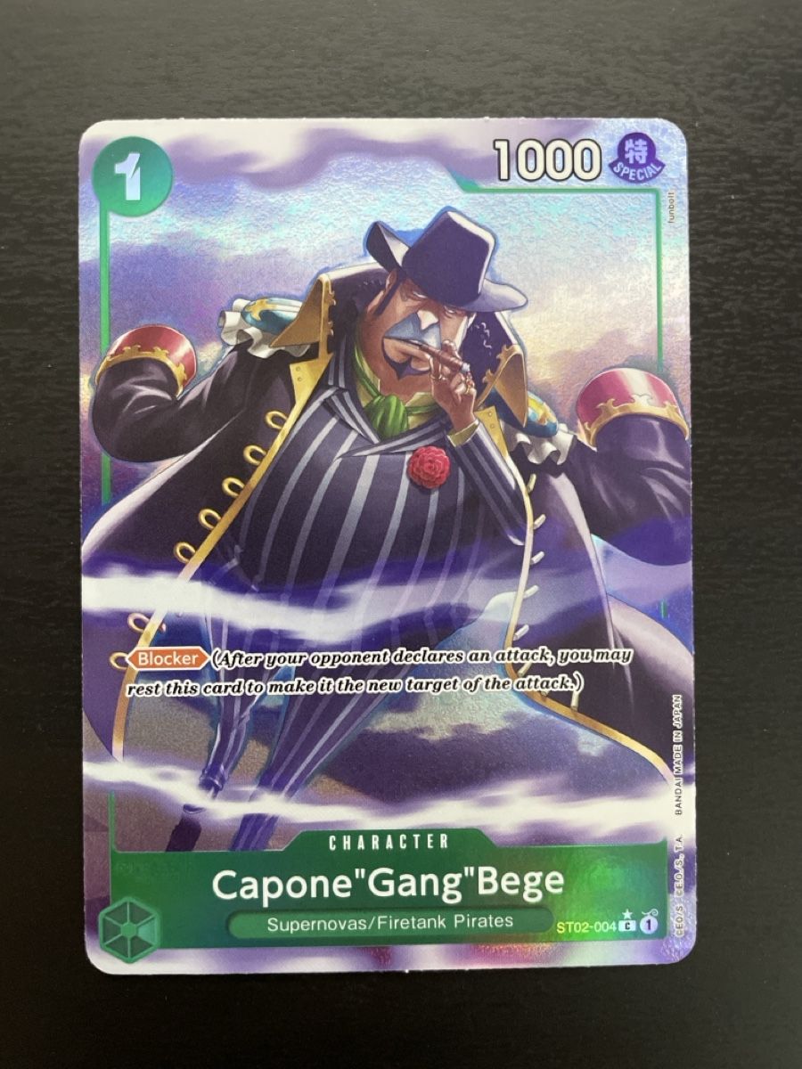 One Piece Capone”Gang”Bege (st02-004) NM (Neu (gemäss Beschreibung)) in Savosa für CHF 10 – mit ...