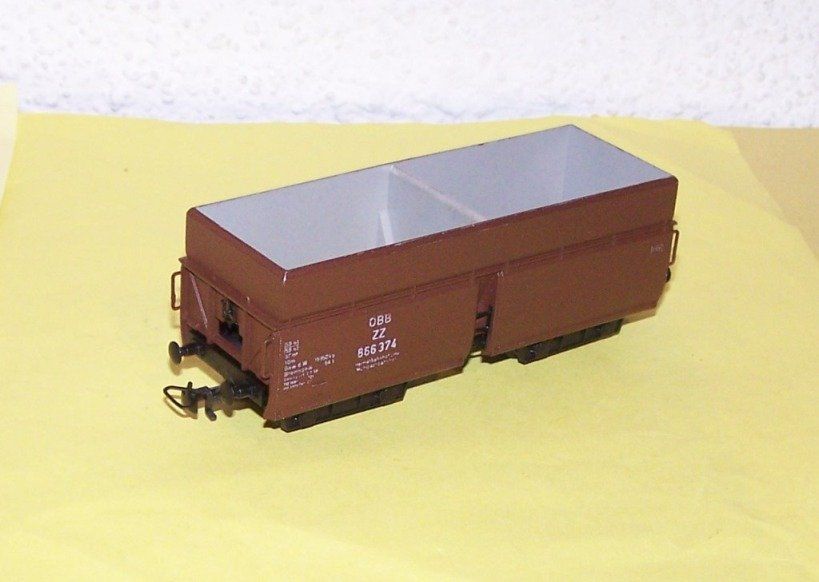 Kleinbahn H0 356: ÖBB Erztransportwagen ZZ (später Fad) OVP (Gebraucht ...