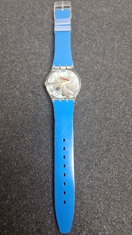 SWATCH SPECIAL 2002 - GZ174 - 27 Ste Kanton SWATCH Bleue (Neu und ...