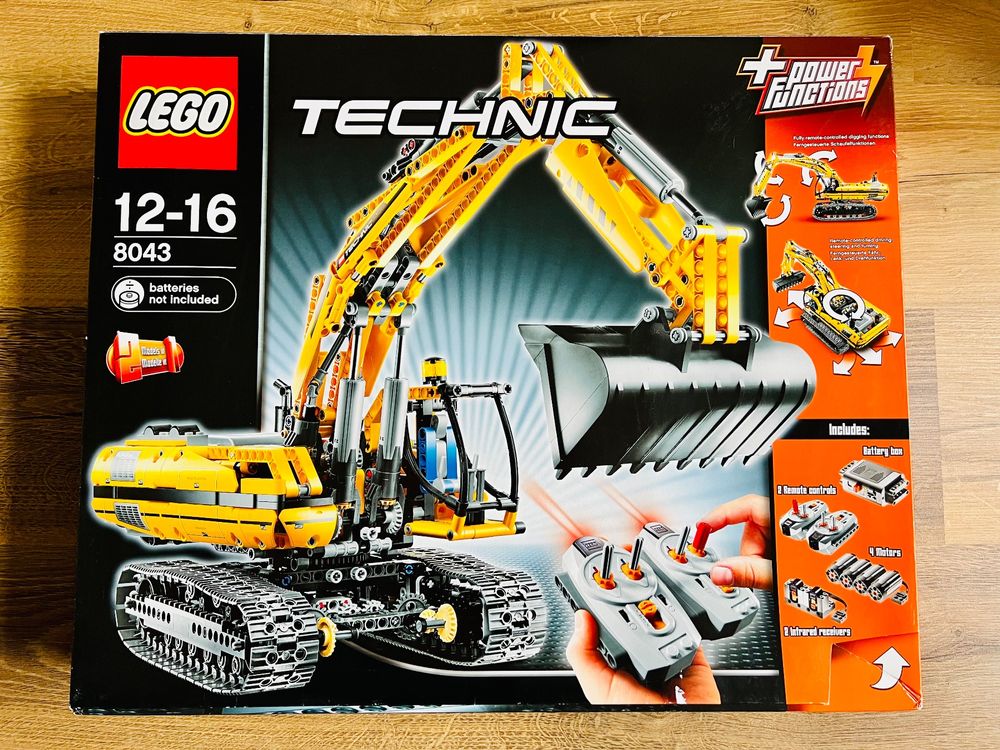 Lego Technic 8043 mot. Bagger mit OVP | Kaufen auf Ricardo