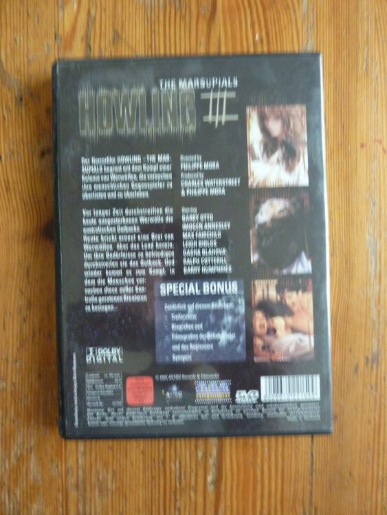DVD-Spielfilm: Howling III - The Marsupials (Gebraucht) in Effretikon ...