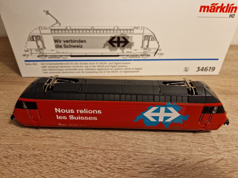 Märklin 34619 E-Lok Serie 460 SBB H0 OVP NEU | Kaufen auf Ricardo