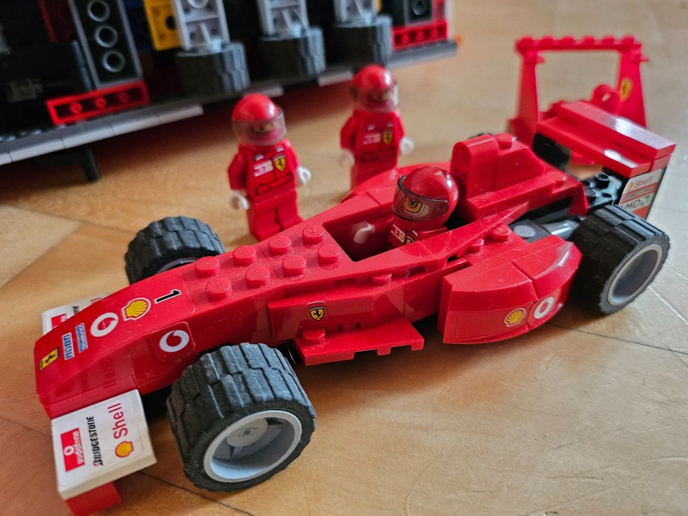 Lego Set 8654, Racers Scuderia Ferrari aus dem Jahr 2005 (Gebraucht) in ...
