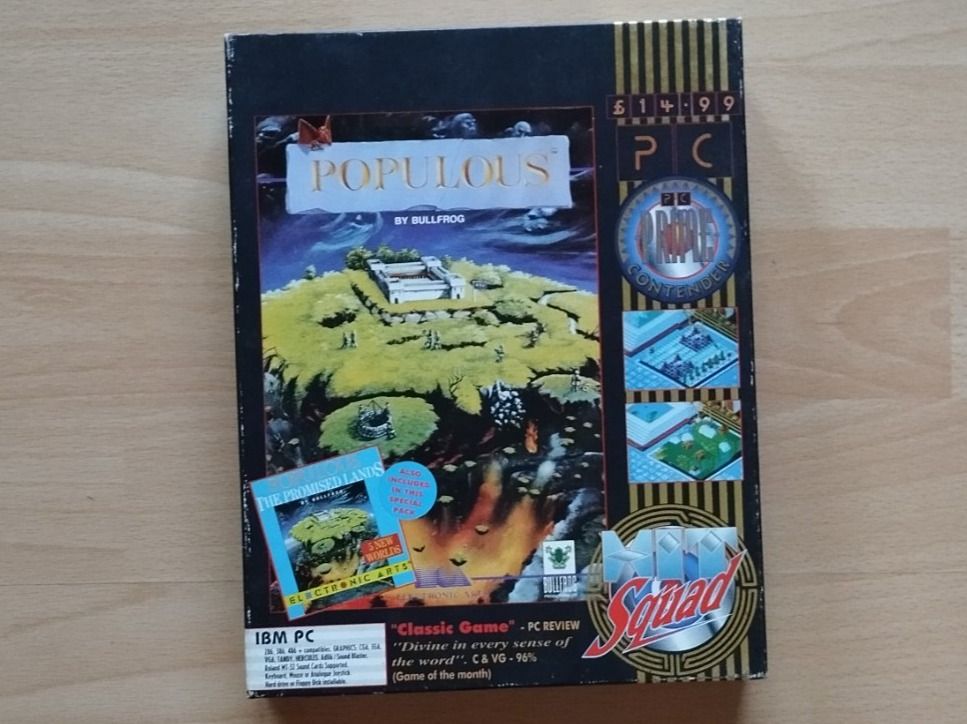 Populous und The Promised Lands PC Big Box 3,5" Disketten (Gebraucht) in Laupersdorf für CHF 15 ...