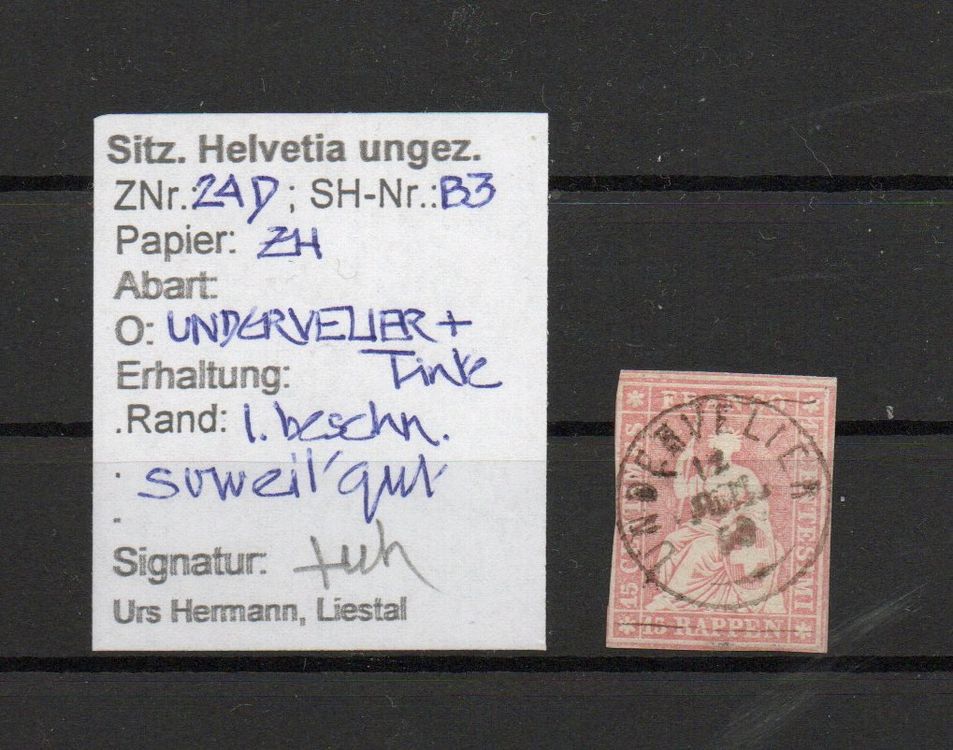 Strubel n°24D avec constat et signé (Gebraucht) in Moutier für CHF 9 – mit Lieferung auf Ricardo ...