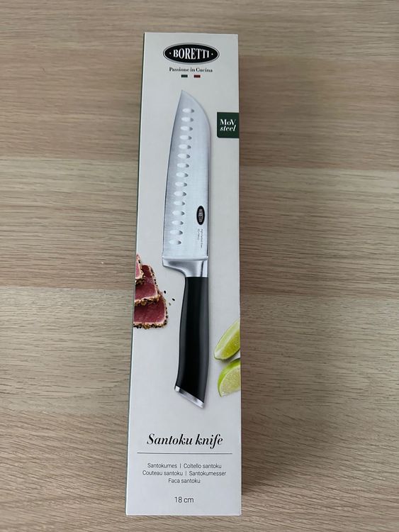 Boretti Santoku Knife 18 cm | Kaufen auf Ricardo