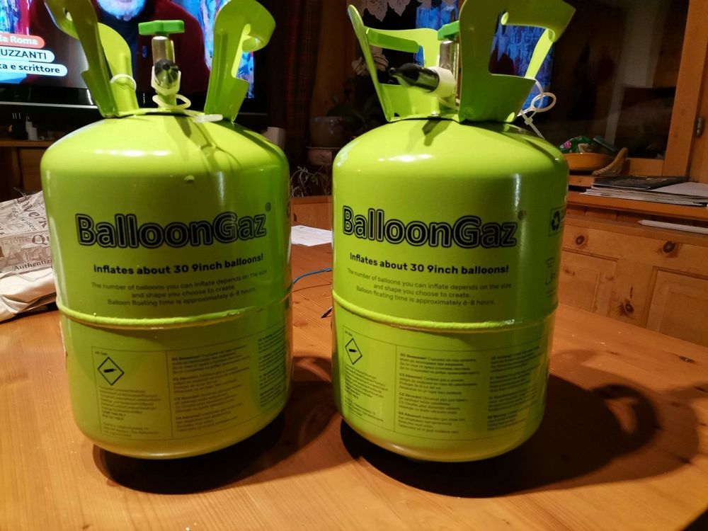 Bombola gas elio per palloncini (Gebraucht) in La Punt Chamues-ch für ...