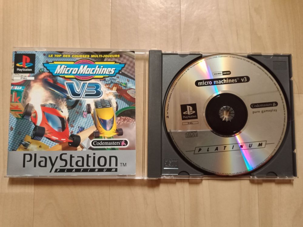 Micro Machines V3 PlayStation 1 (D'occasion) à Cottens FR pour CHF 12 ...