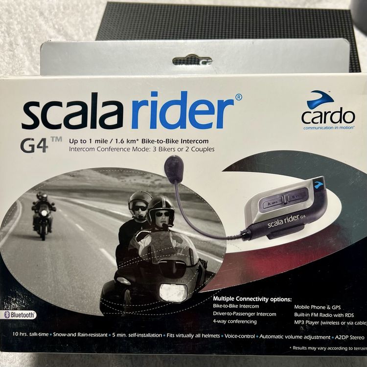 Scala Rider G4 PowerSet Motorrad Intercom Bluetooth | Kaufen auf Ricardo