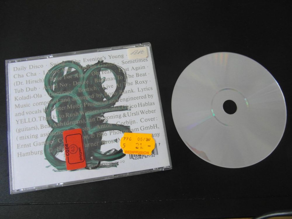 1980 - 1985 YELLO " THE NEW MIX IN ONE GO " CD mit 18 Songs (Neu (gemäss Beschreibung)) in ...