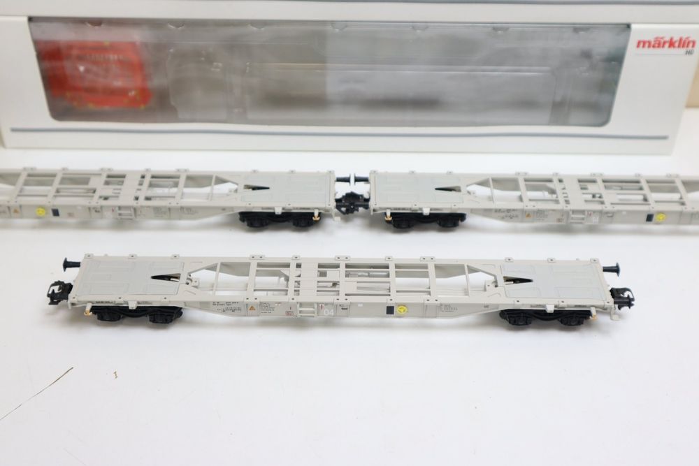 Märklin 3 x KLV-Tragwagen Set 47085 (Gebraucht) in für CHF 99 – mit ...