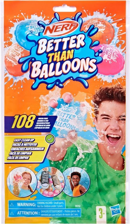 Nerf / Super Soaker / Water Balloon 108 Stk. (Neu und originalverpackt ...