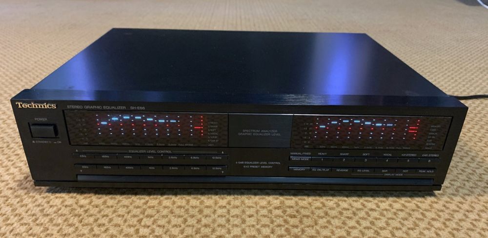 Technics Hi-Fi Equalizer SH-E66 in 36cm midi-Breite | Kaufen auf Ricardo