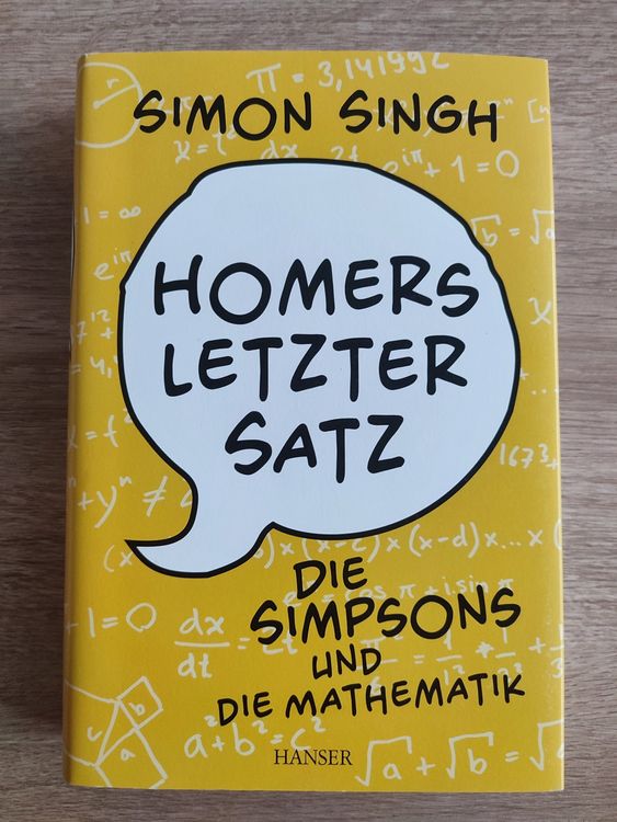 Homers letzter Satz - die Simpsons und die Mathematik | Kaufen auf Ricardo