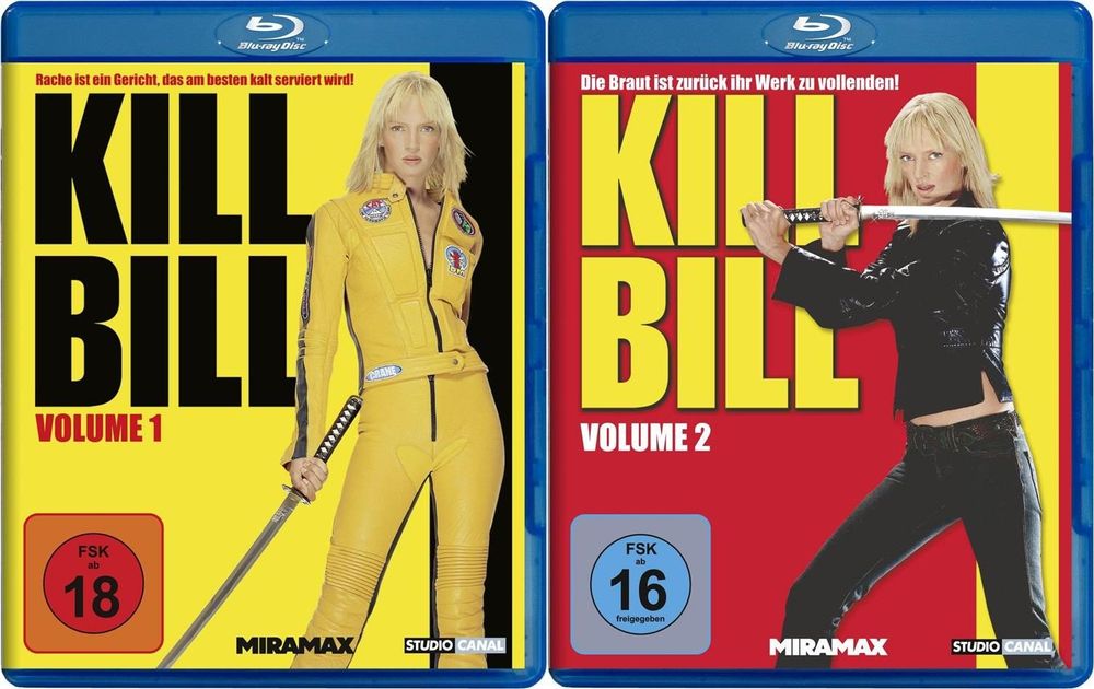 Kill Bill Vol. 1&2 (2003/04) Tarantino/UNCUT/2-Blu-rays/RAR (Gebraucht) in Volketswil für CHF 34 ...