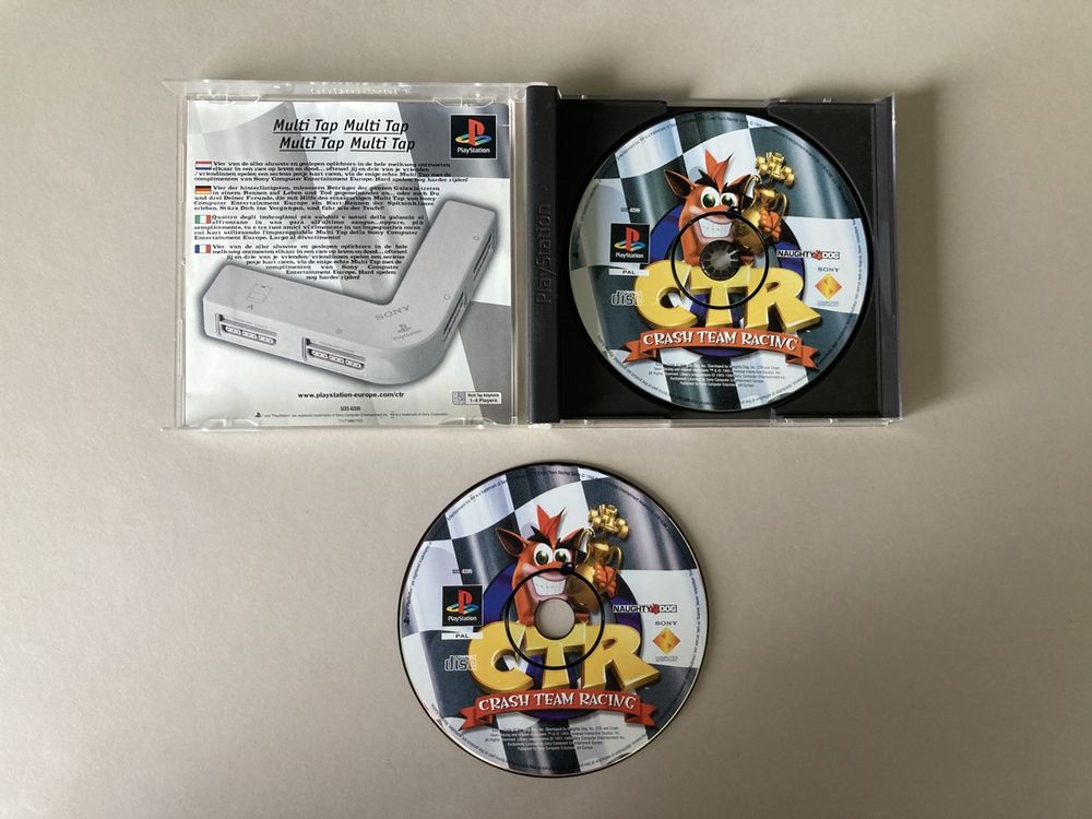 CTR Crash Team Racing Crash Bandicoot PS1 PlayStation (Gebraucht) in ...