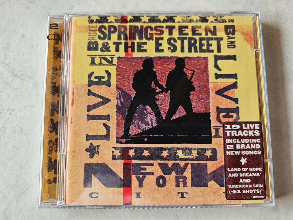 Bruce Springsteen - LIVE In New York / 2 CDs (Gebraucht) in für CHF 3.9 ...