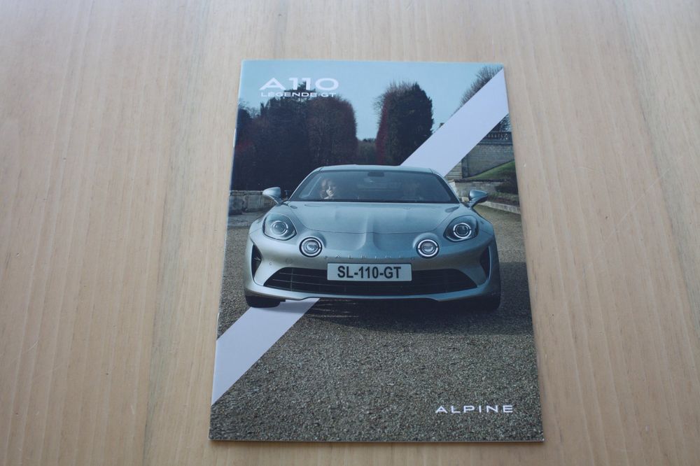 Alpine A 110 Legende GT Prospekt 3/2020 (Gebraucht) in Wikon für CHF 9 ...