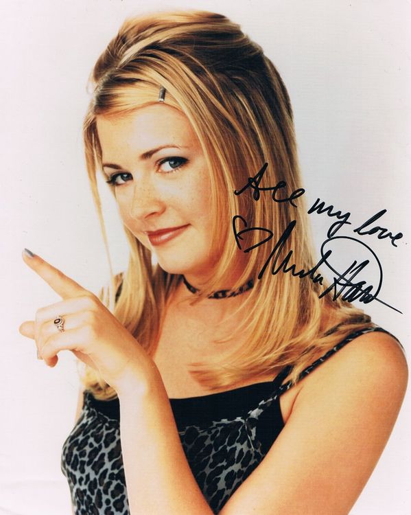Melissa Joan Hart 1976- Sabrina Autogramm Foto 20x25cm (Gebraucht) in ...