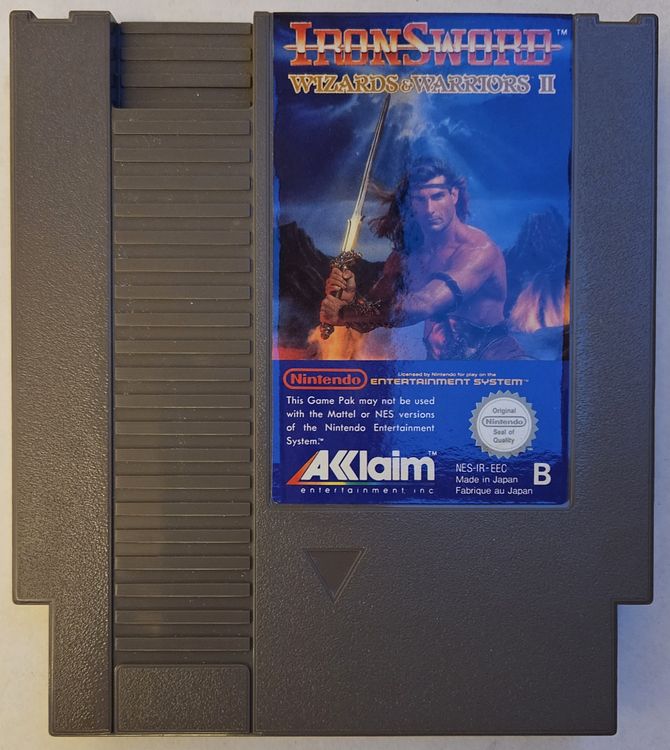 NES Iron Sword Wizzard and Warriors 2 (Gebraucht) in Knutwil für CHF 15 ...