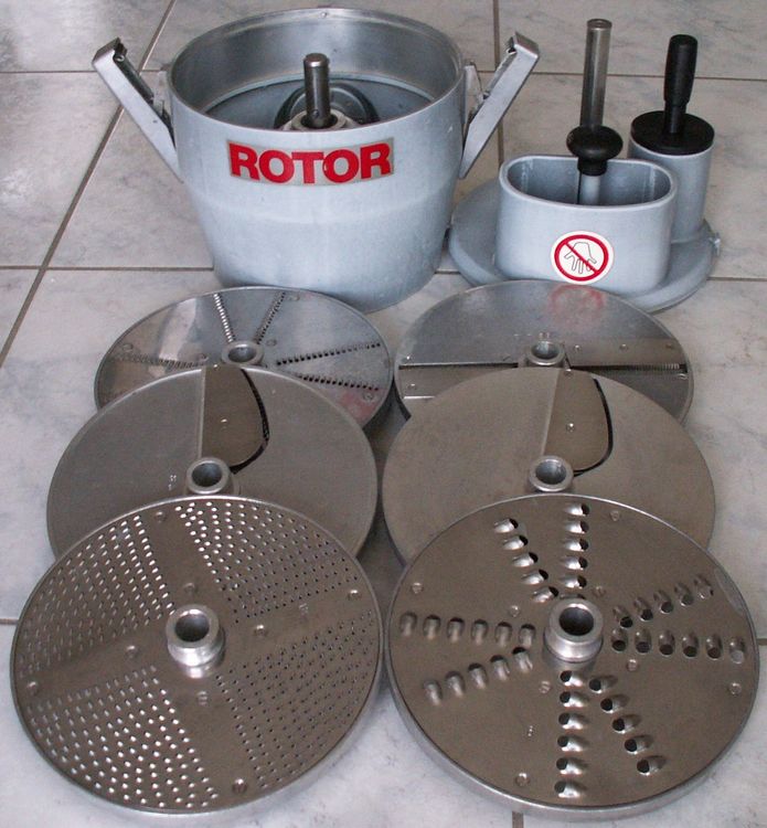 Küchenmaschine ROTOR / Messerscheiben wie ANLIKER (Gebraucht) in ...