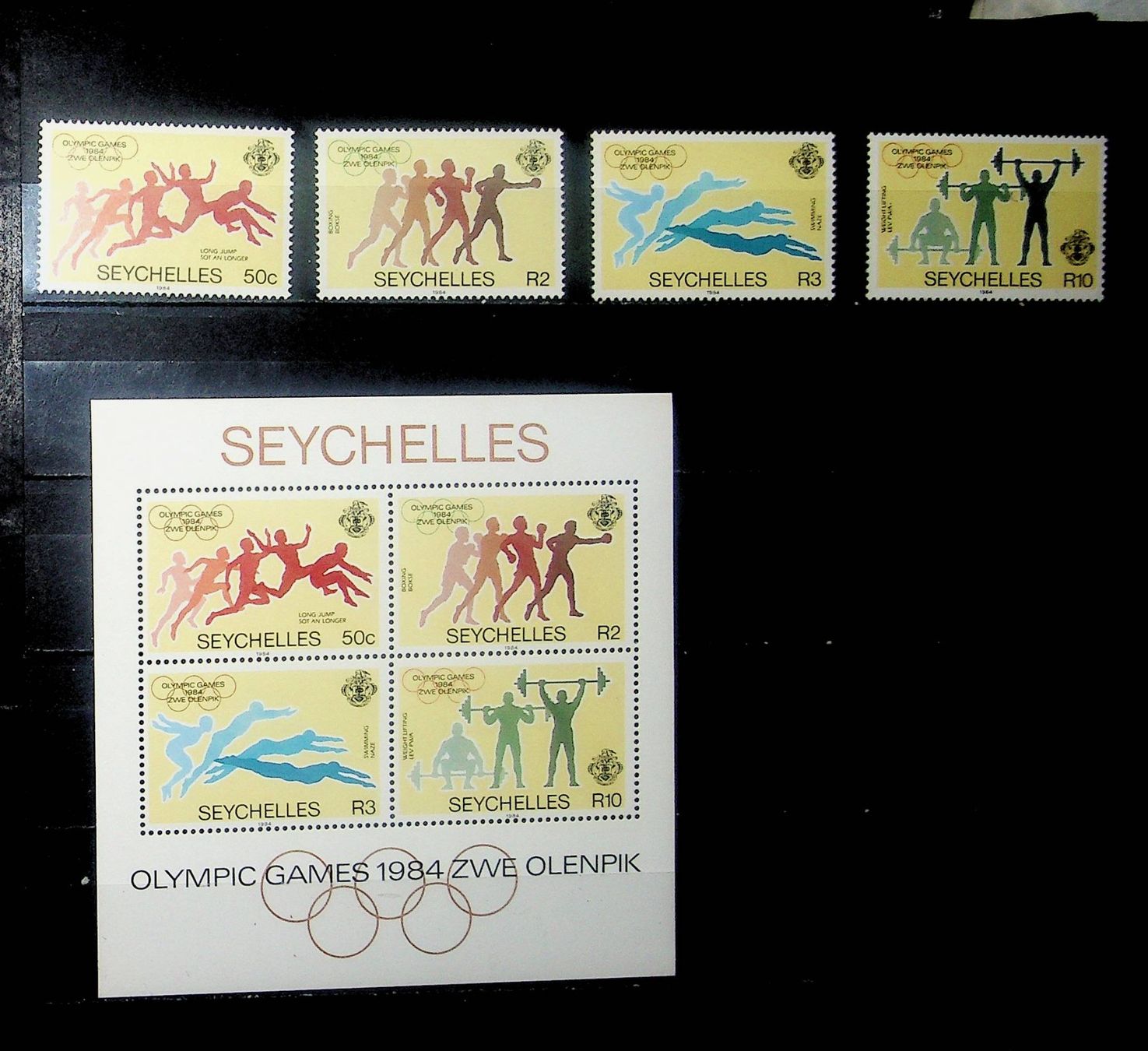 SEYCHELLES TIMBRES NEUFS** DE 1984. COTE 13.50 EUROS /JA105 (Neu ...